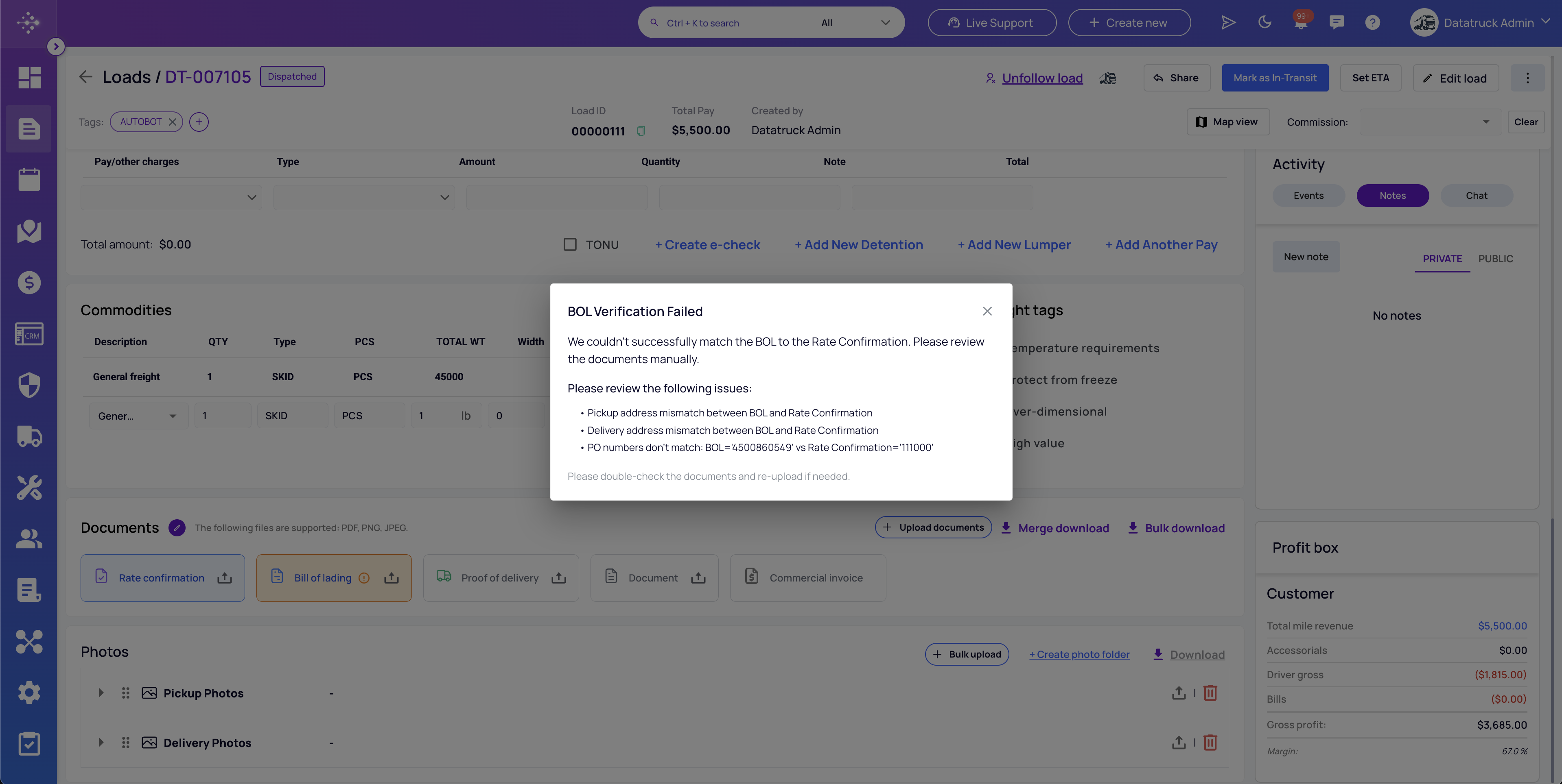 Datatruck New Releases 08/15/2025 – Datatruck