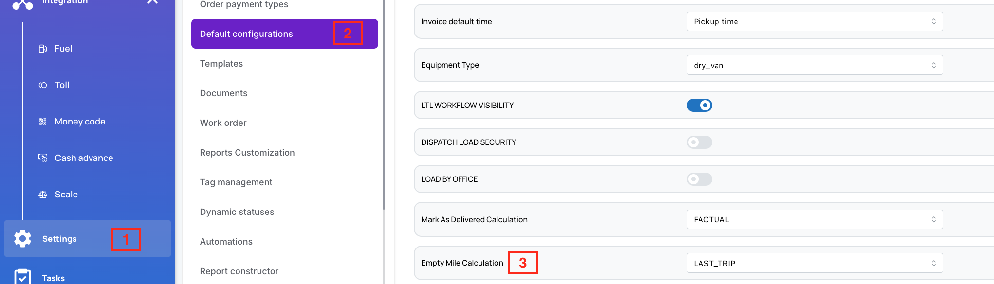 How to Edit Load/Trip Empty Miles – Datatruck