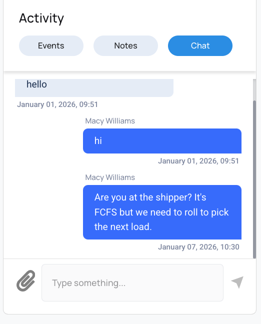 Dispatcher–Driver Chat: How It Works – Datatruck