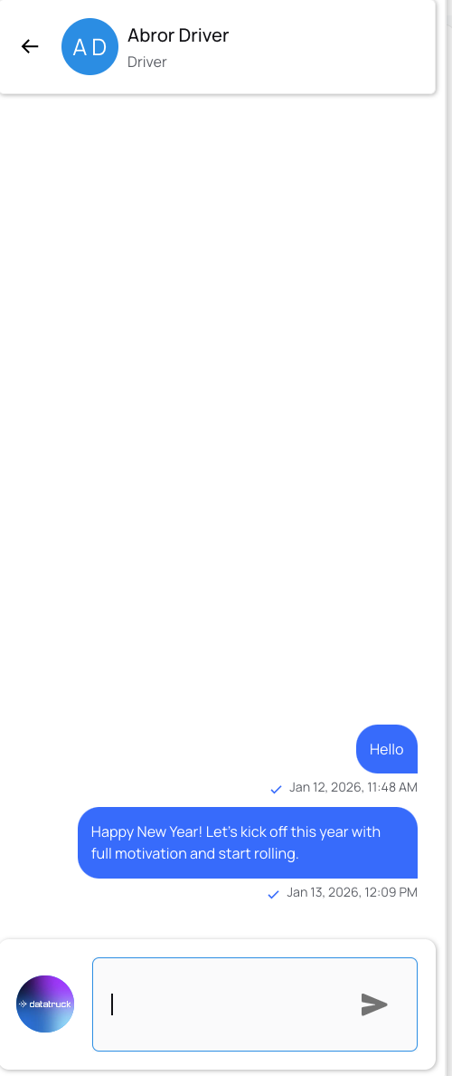 How General Chat Works – Datatruck